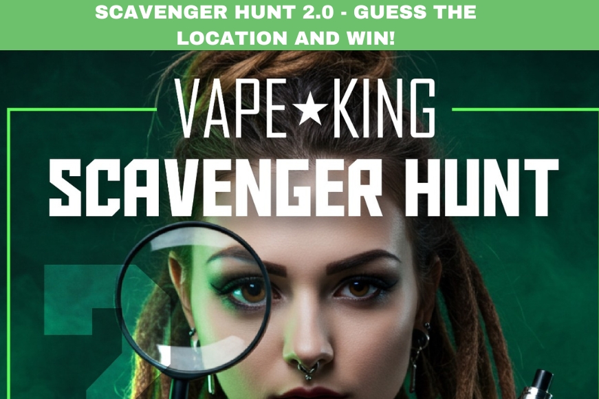 Vape King Scavenger Hunt | Win R1000 Voucher | Daily Clues