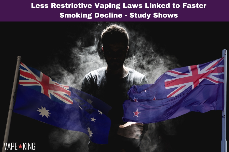 Less Restrictive Vaping Laws Linked to Faster Smoking Decline | Vape King