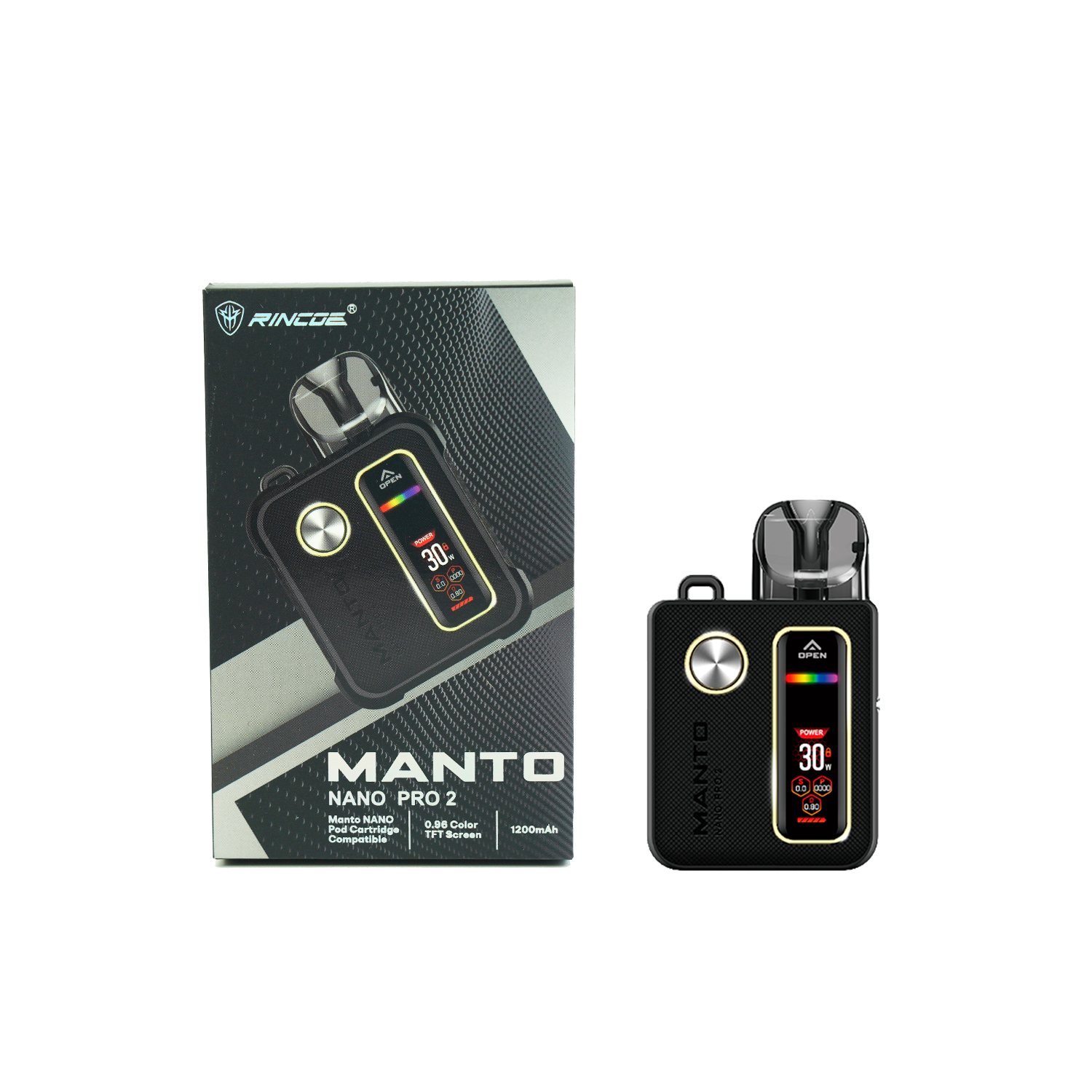 Rincoe Manto Nano Pro 2 Kit For only R500 - Vape King