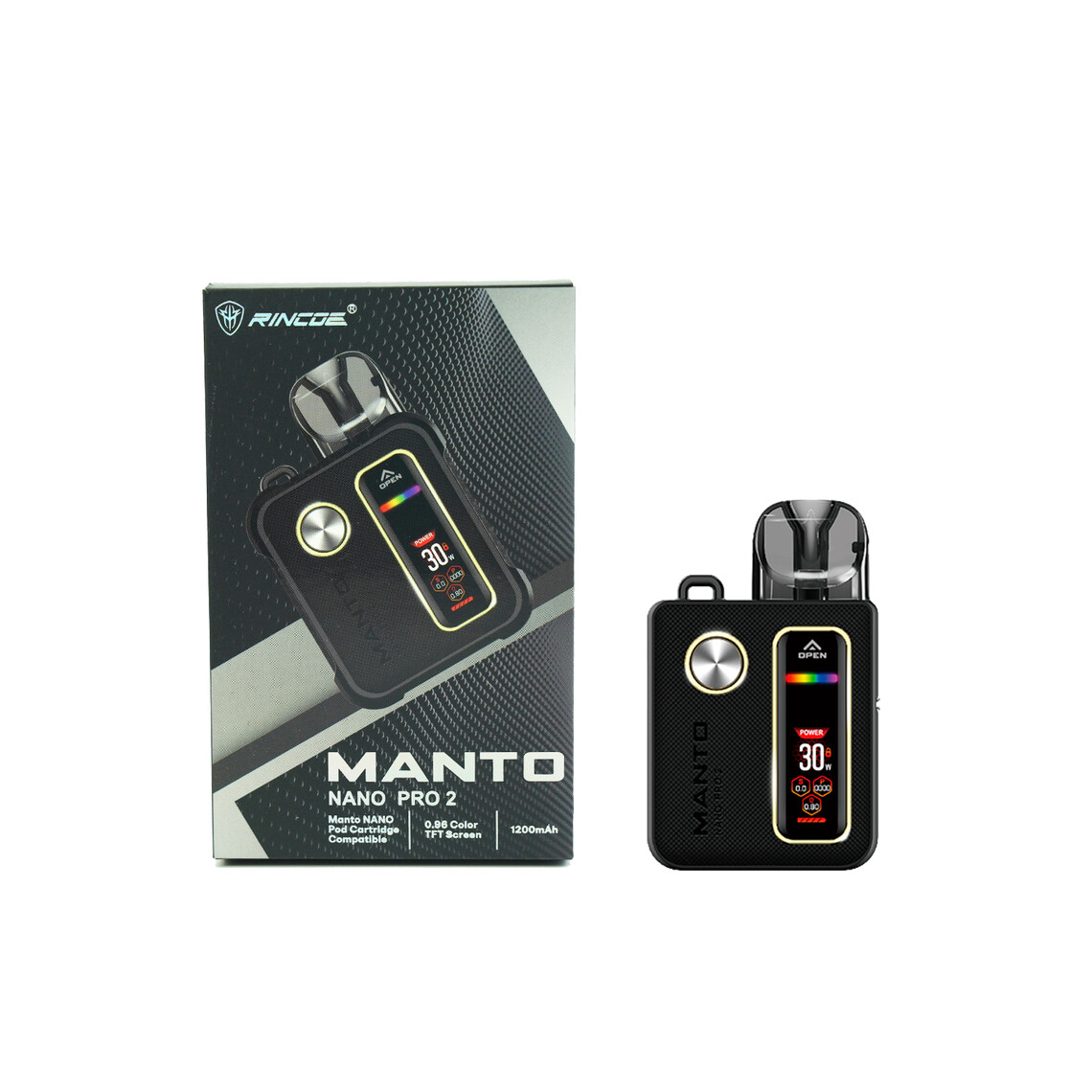 Rincoe Manto Nano Pro 2 Kit For only R500 - Vape King